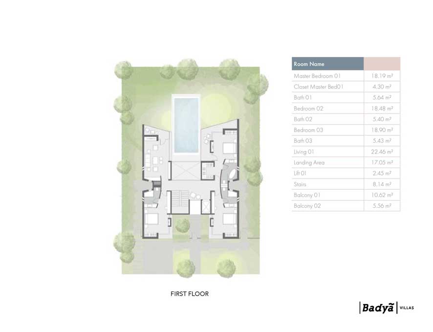 The master plan for the Badya | Masharf Real Estate - Al-Amiz location ...