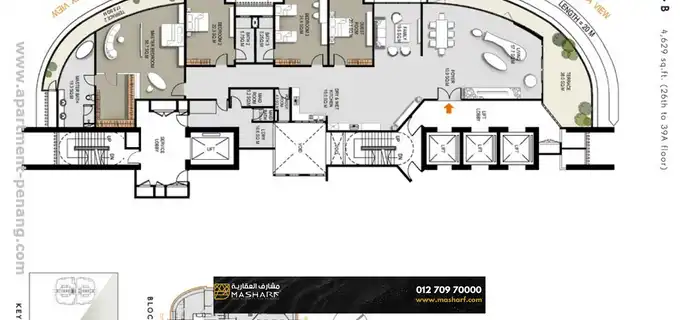 sale a commercial store in Paragon Mall | Masharf Real Estate 2026