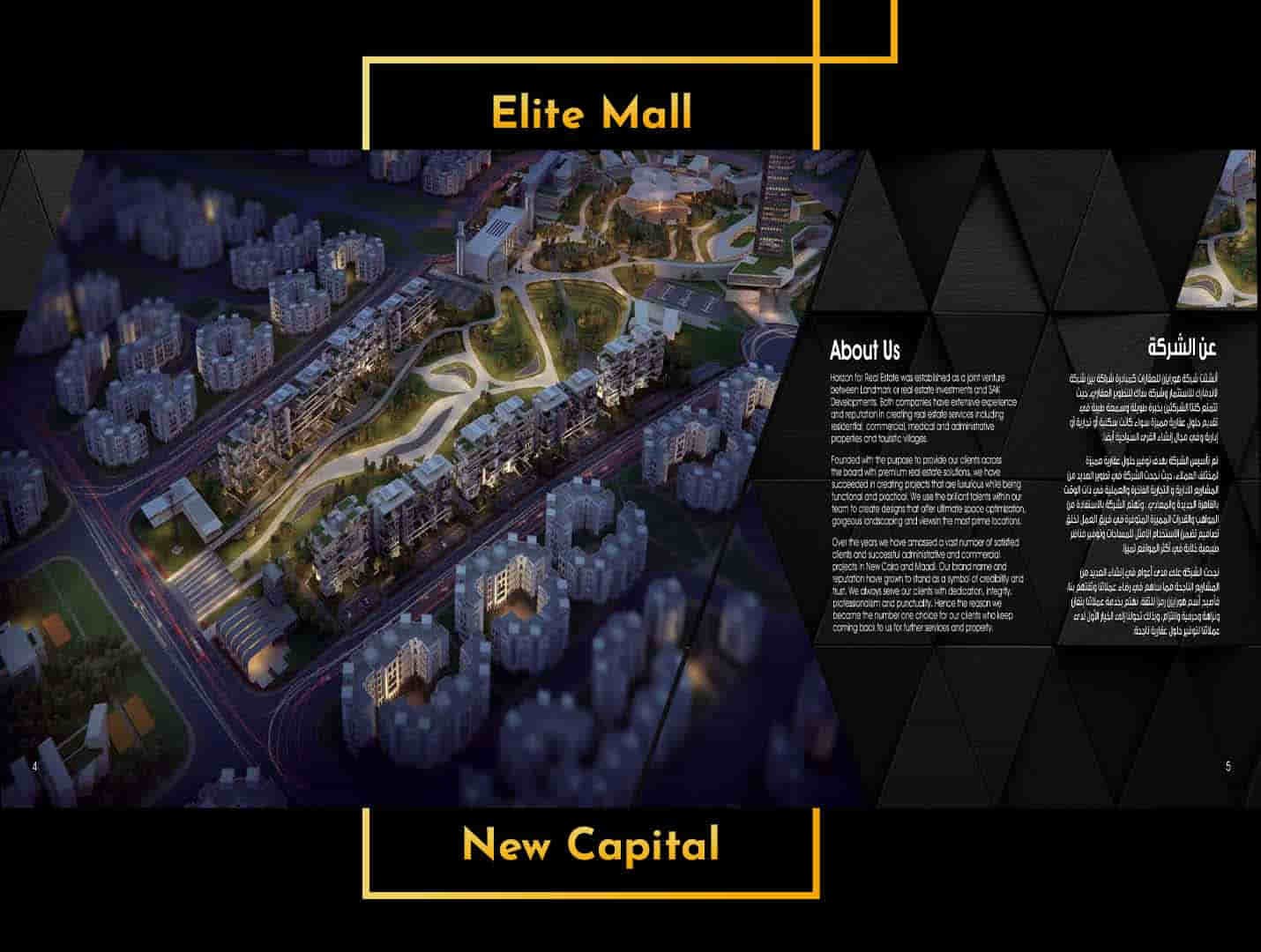 Elite mall new capital | Masharf Real Estate - with Featured site