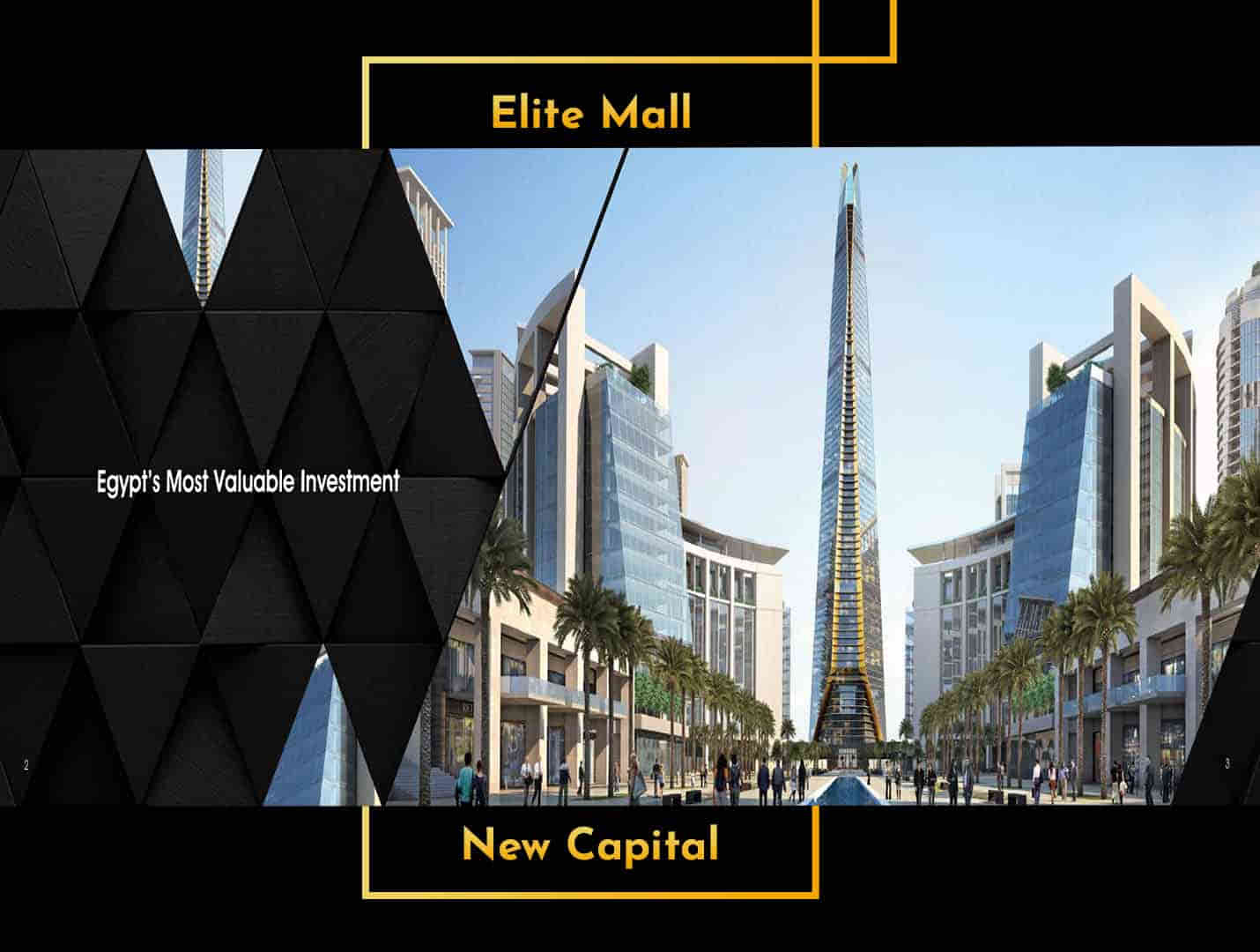 Elite mall new capital - Masharf Real Estate - with Featured site