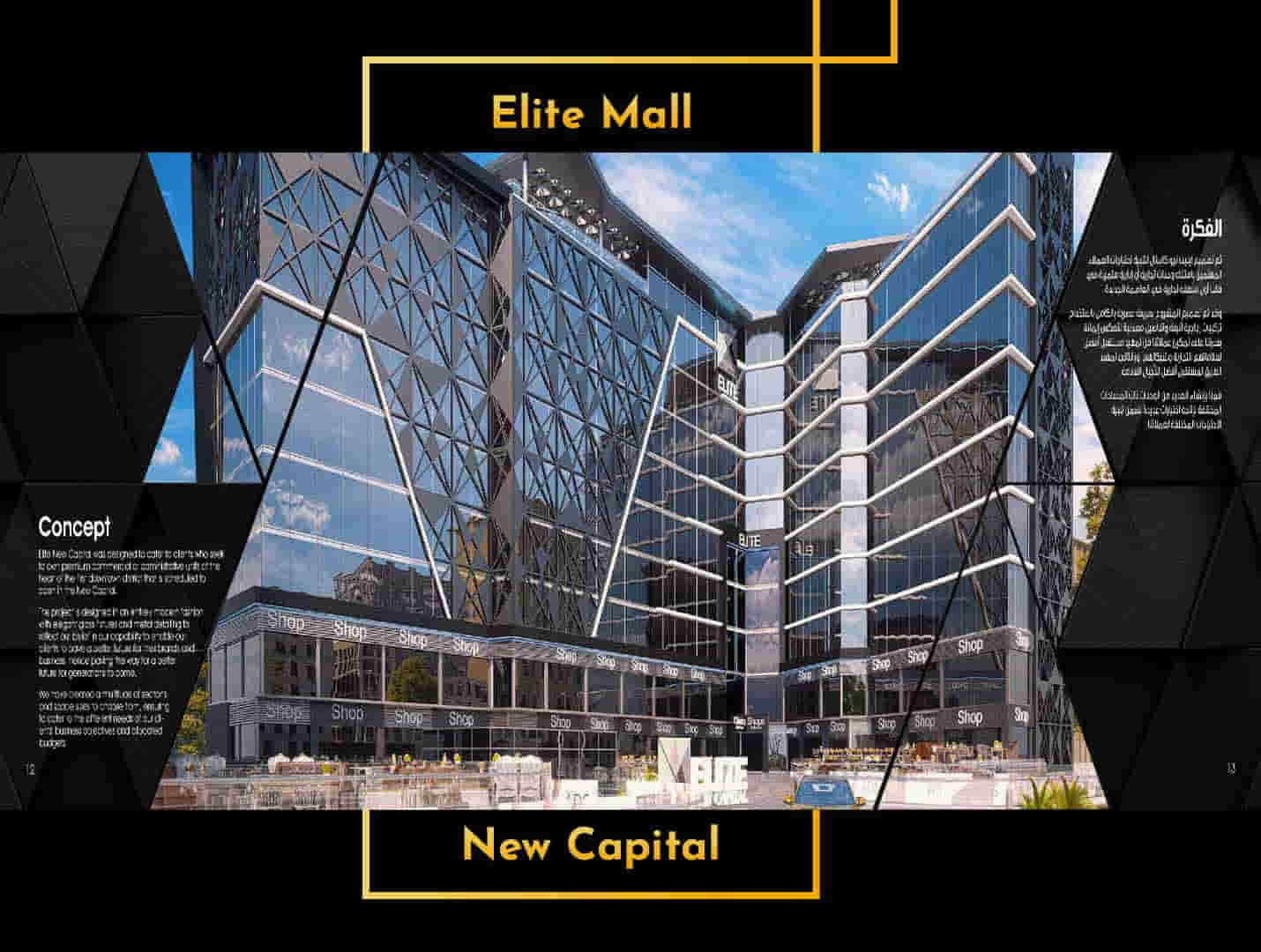 Elite mall new capital | Masharf Real Estate - with Excellent location