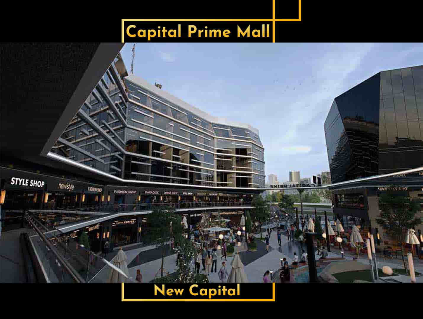 Capital Prime Business Park Mall new capital | Masharf Real Estate