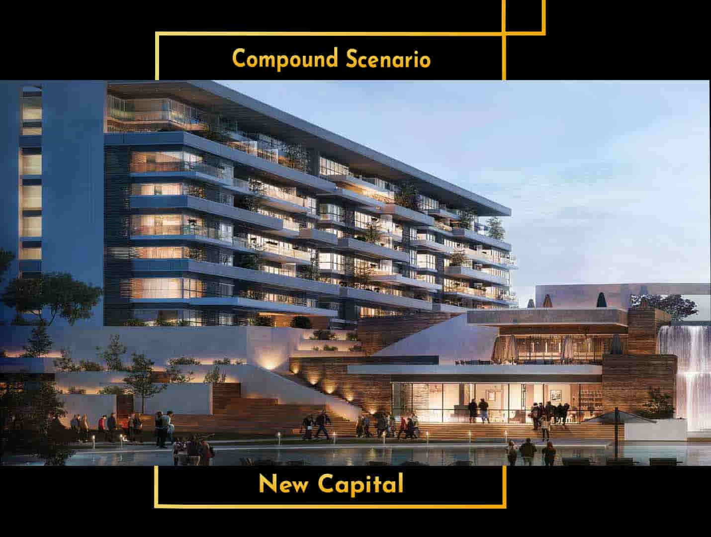 compound Scenario new capital | Masharf Real Estate