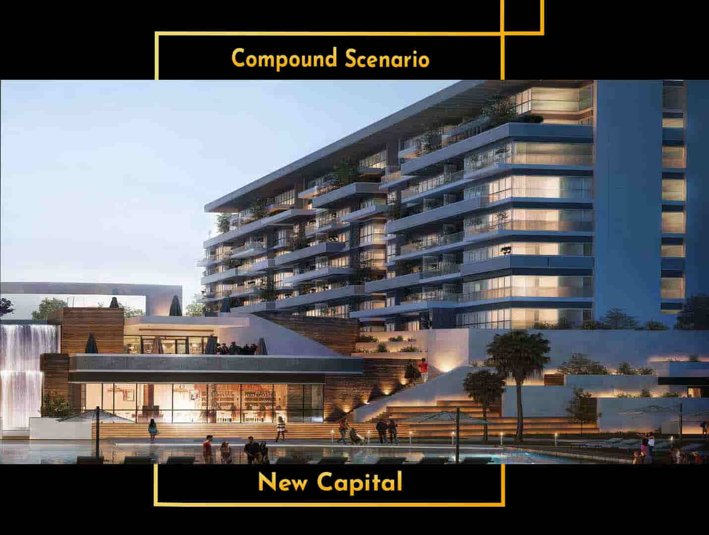 compound Scenario new capital | Masharf Real Estate