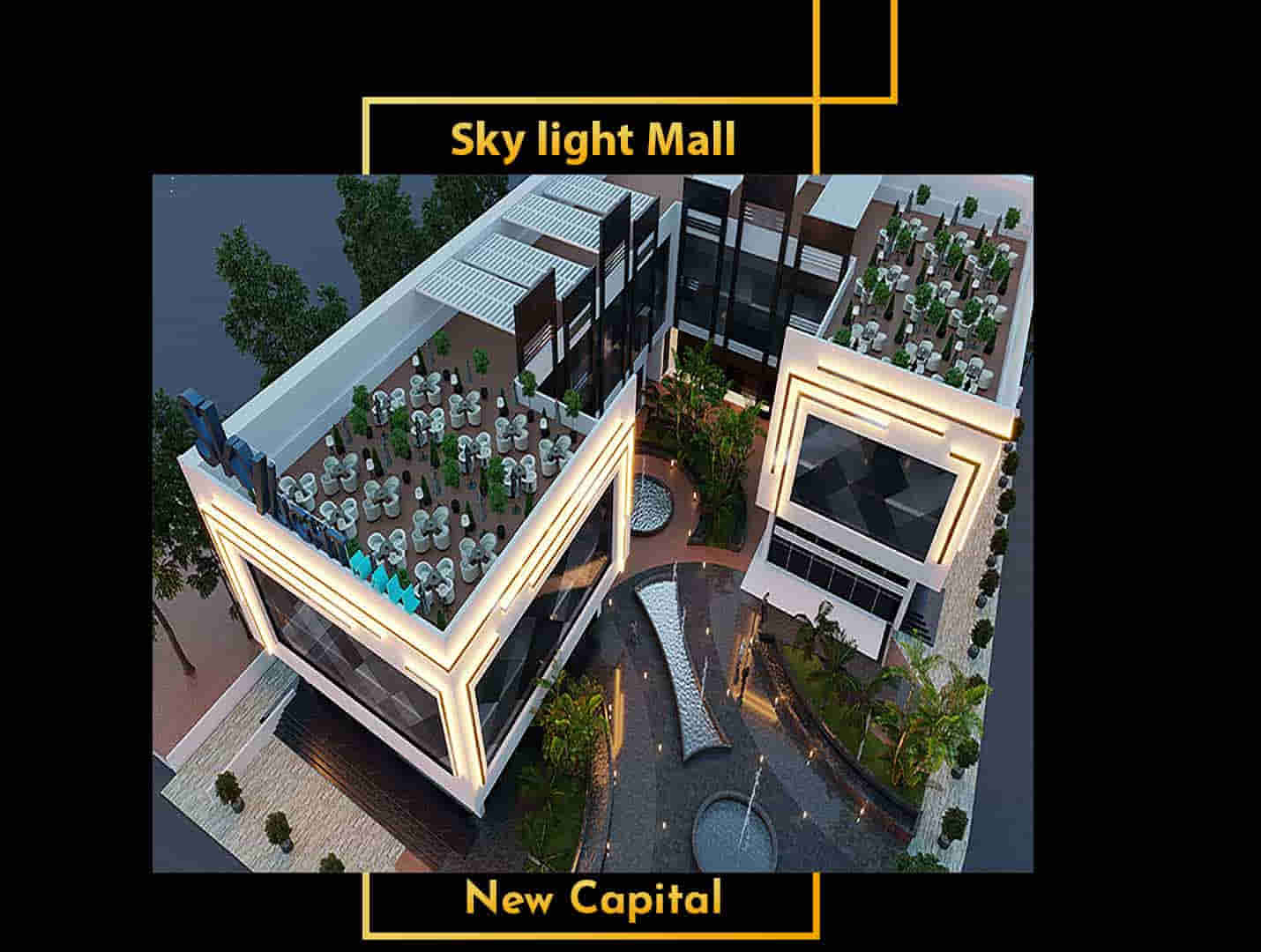 Sky light mall new capital | Masharf Real Estate - with Featured site