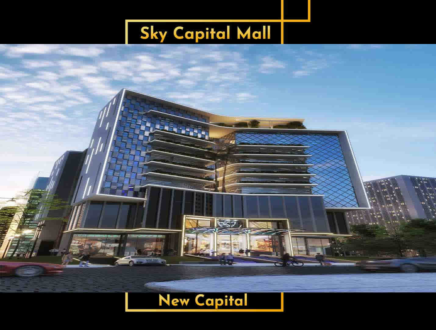 Sky capital mall new capital | Masharf Real Estate - with Featured site