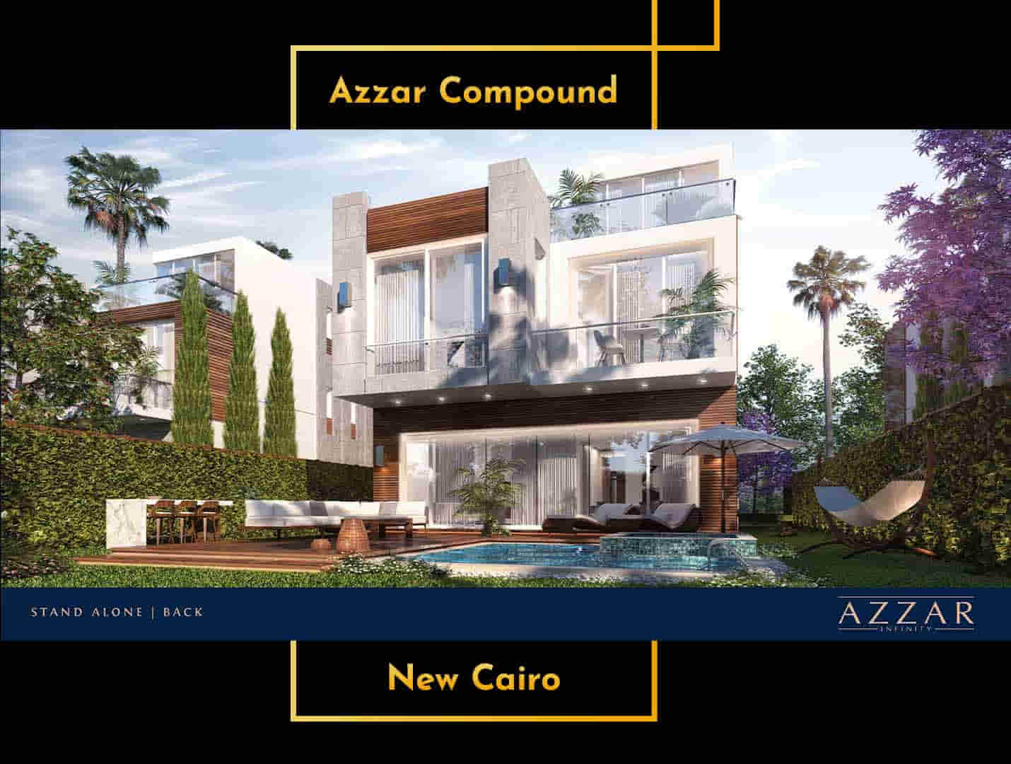 Azzar compound new cairo by reedy group | Masharf Real Estate Excellent