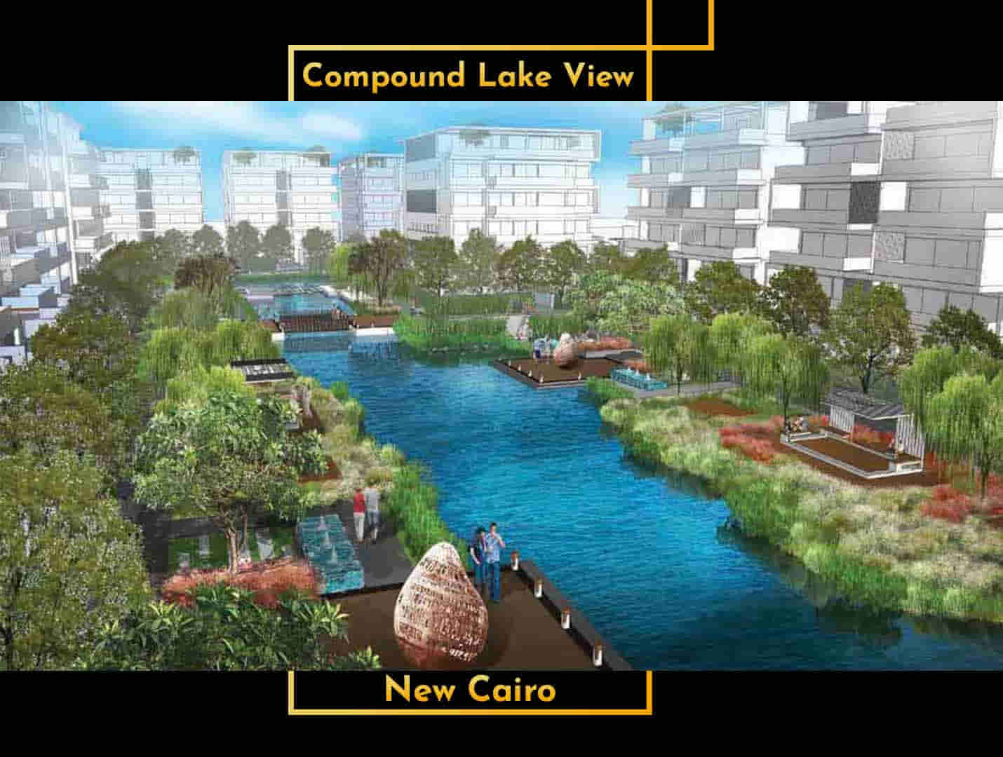 Lake view new cairo compound | Masharf Real Estate