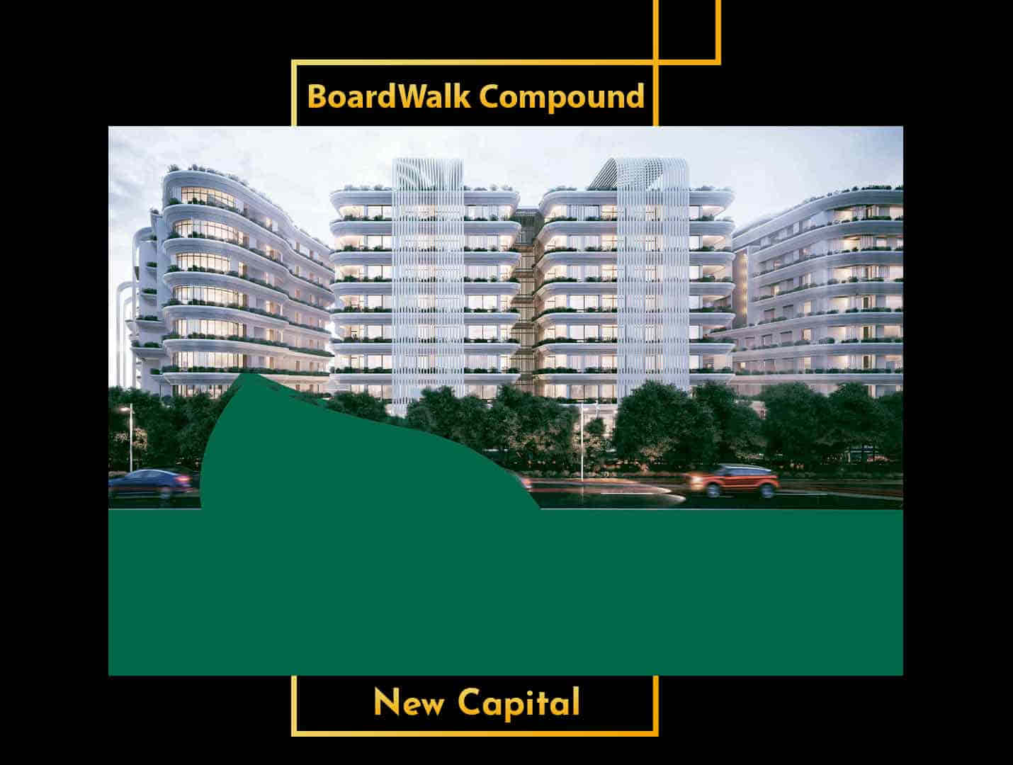 Boardwalk New Capital compound - Masharf Real Estate