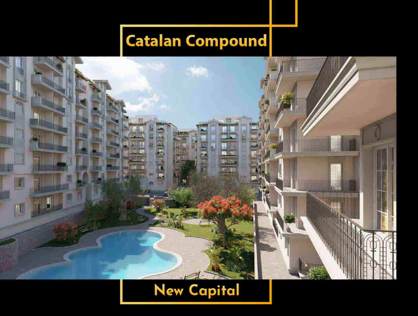Catalan new capital compound - Masharf Real Estate