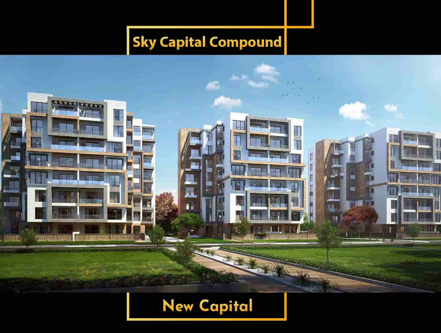 Sky Capital new capital compound | Masharf Real Estate