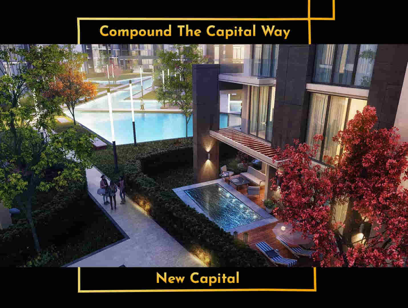 compound The capital way new capital | Masharf Real Estate
