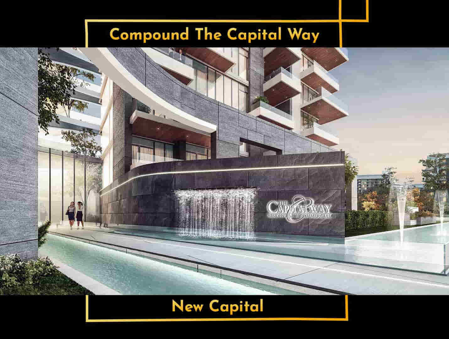 compound The capital way new capital | Masharf Real Estate