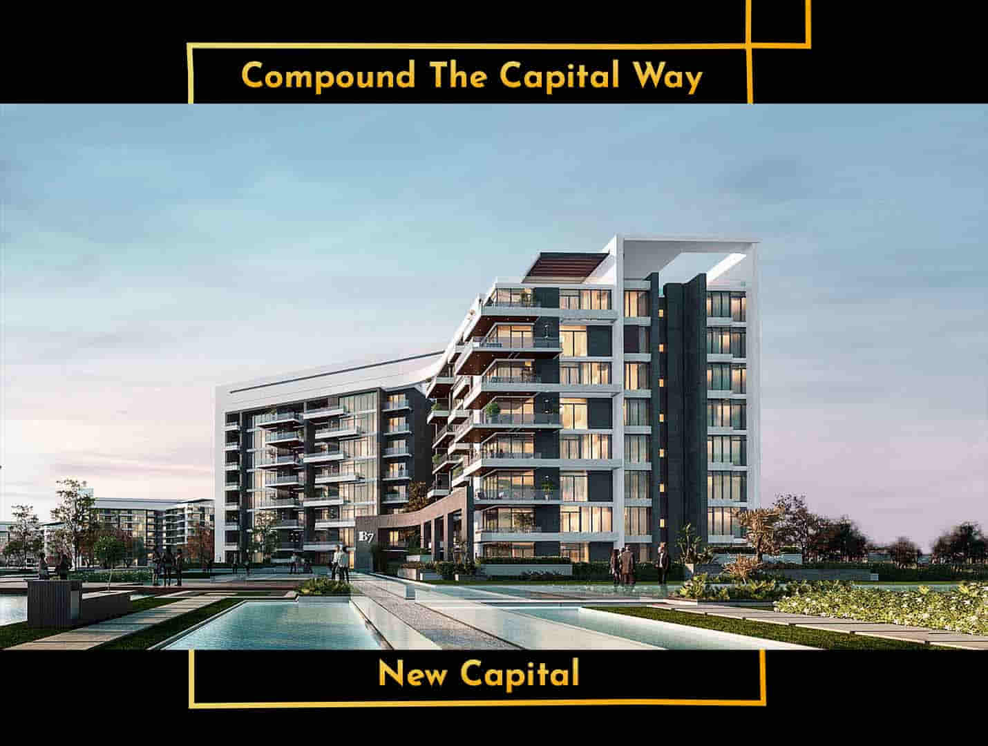 compound The capital way new capital | Masharf Real Estate
