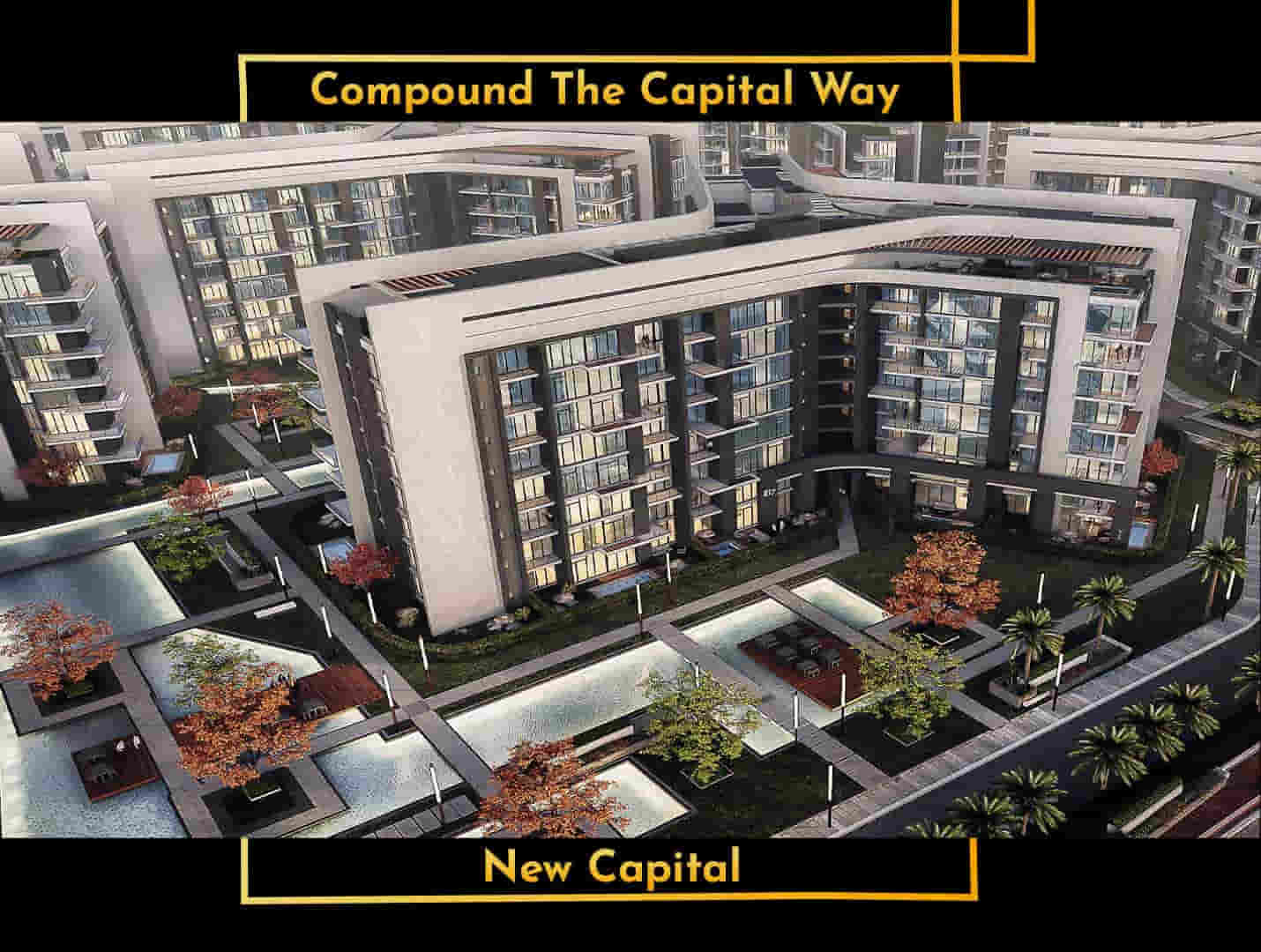 compound The capital way new capital | Masharf Real Estate