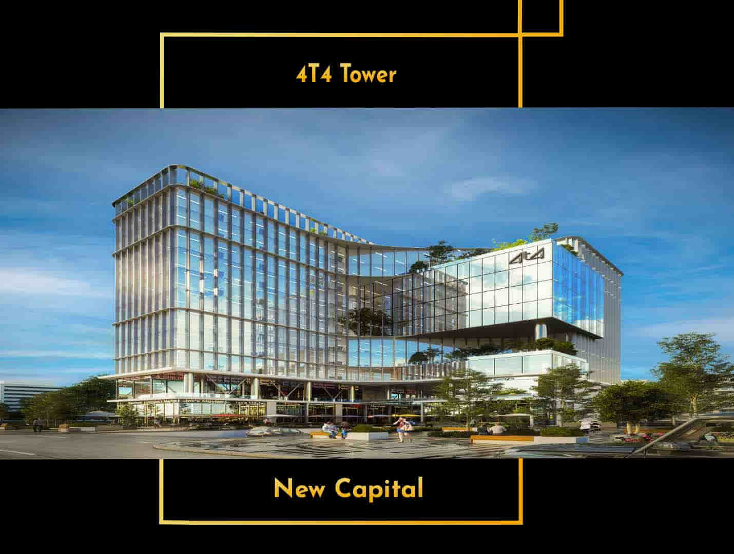 4T4 Tower New Capital | Masharf Real Estate - 4T4 Tower New Capital