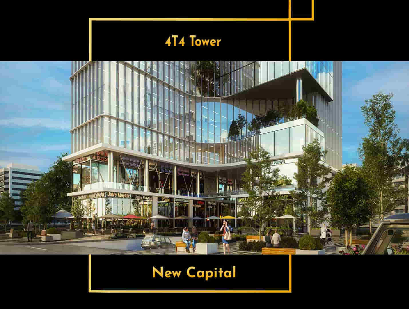 4T4 Tower New Capital | Masharf Real Estate - 4T4 Tower New Capital