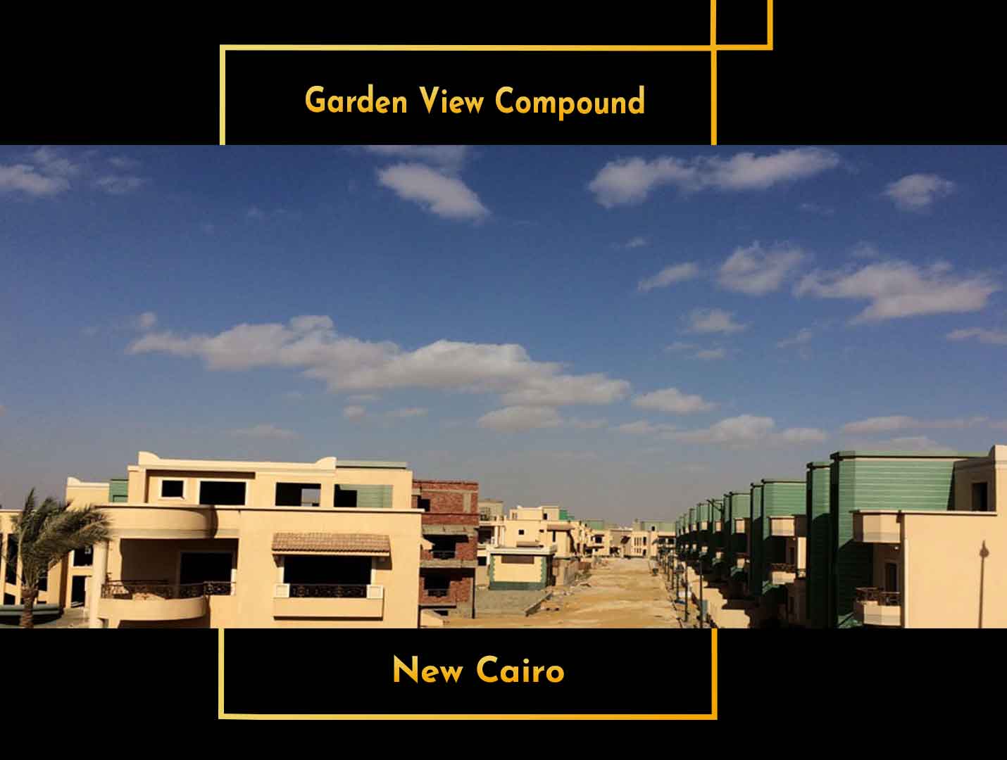 Garden View Compound New Cairo | Masharf Real Estate