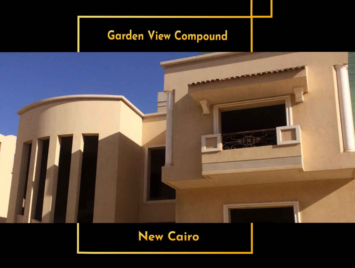 Garden View Compound New Cairo | Masharf Real Estate