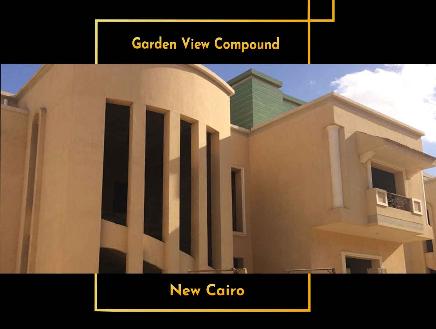 Garden View Compound New Cairo | Masharf Real Estate