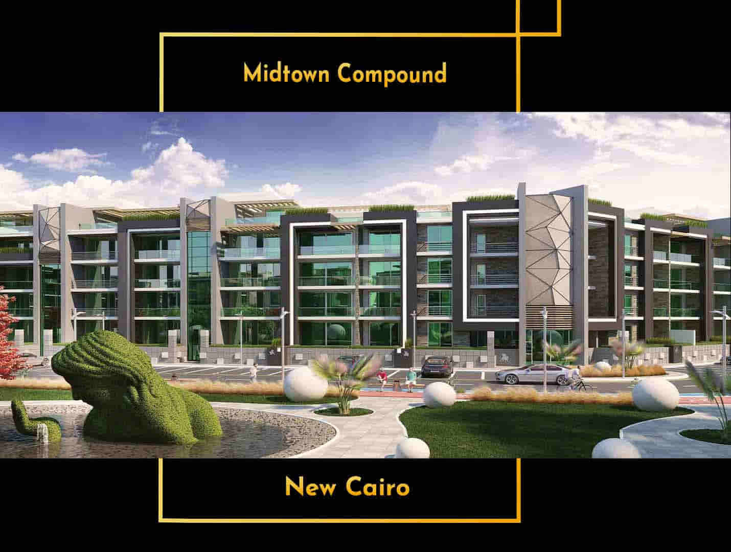 Midtown New Cairo Compound - Masharf Real Estate