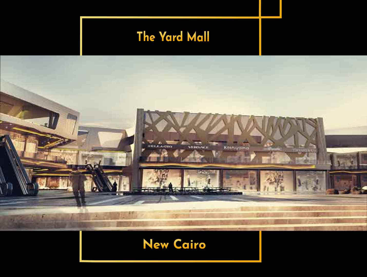 The Yard Mall New Cairo - Masharf Real Estate - The Yard Mall New Cairo