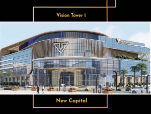 Vision Tower 1 New Capital | Masharf Real Estate - Vision Tower 1