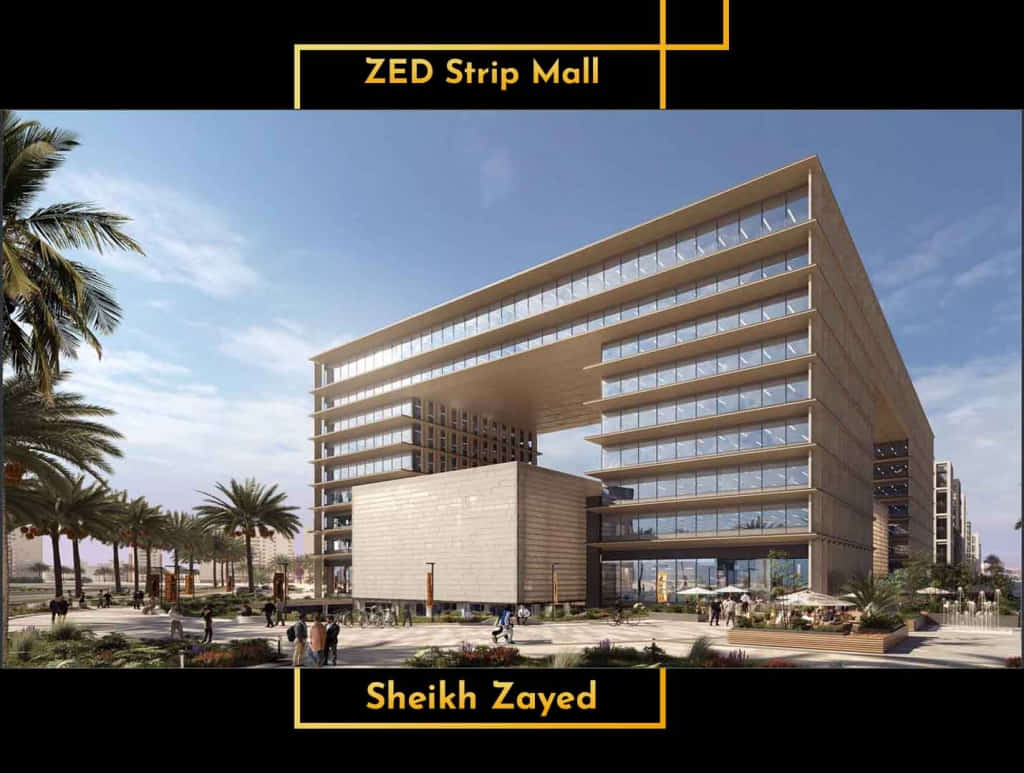 تفاصيل مول زيد ستريب الشيخ زايد - Zed Strip Mall | مشارف العقارية أرقي ...