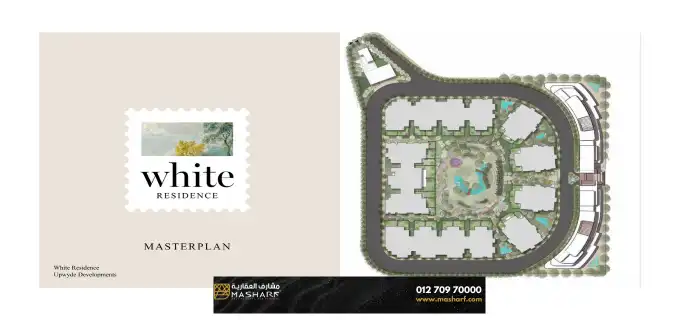 White residence New cairo Upwyde Development | Masharf Real Estate 2025